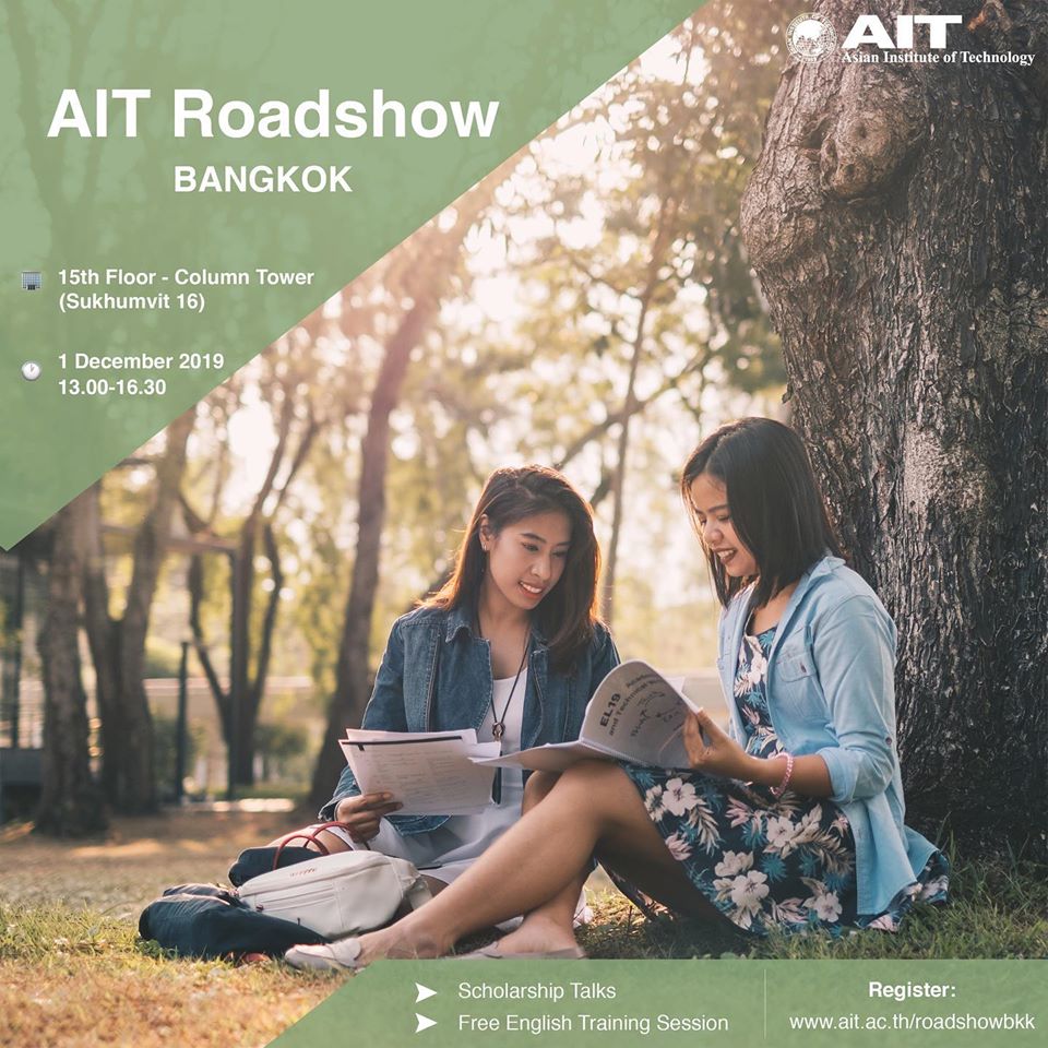 AIT Roadshow Bangkok on 1 December 2019 - Asian Institute of Technology