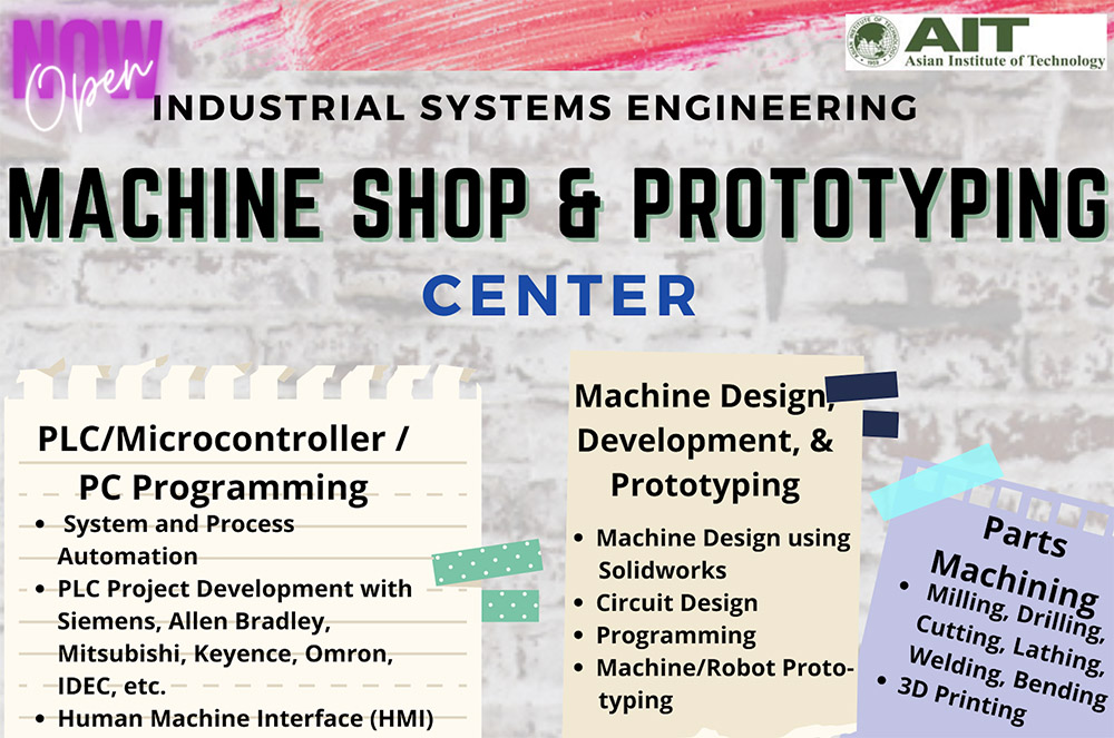 ISE Machine Shop and Prototyping Center - Asian Institute of Technology