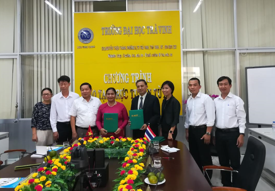 AIT signs MoU with Tra Vinh University and SERD starts a new ...