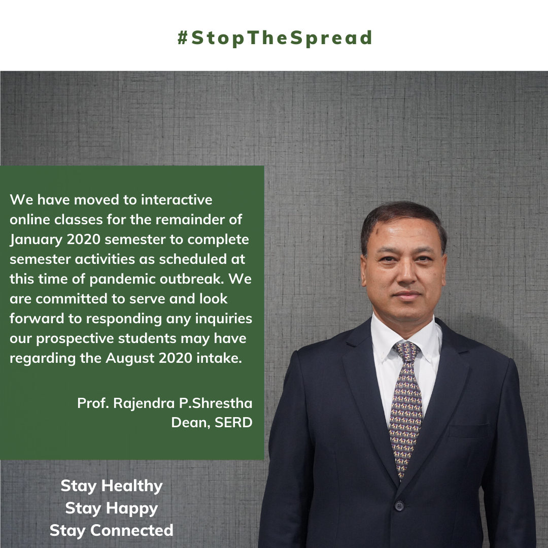 Message from The Dean to all current and prospective students - Asian ...