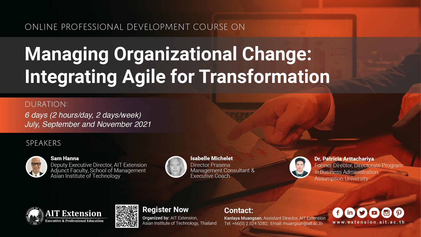 Online Professional Development Course on Managing Organizational ...