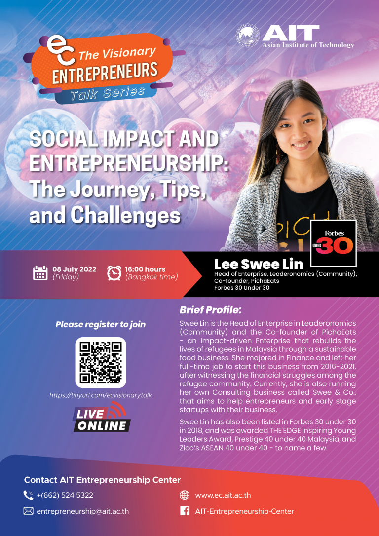 The Visionary Entrepreneurs Talk of Ms. Lee Swee Lin (Forbes 30 under ...