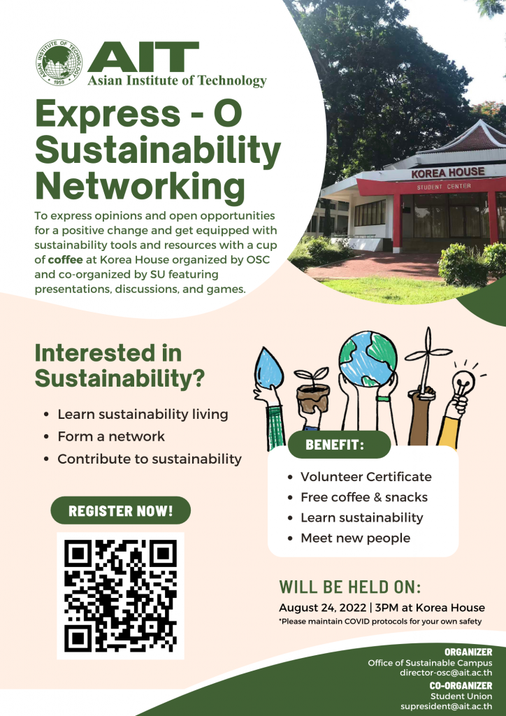 Express - O Sustainability Networking - Asian Institute of Technology