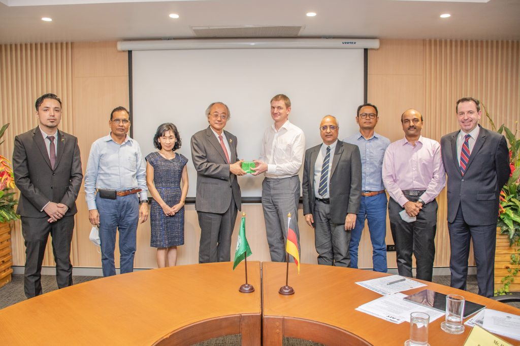 AIT holds a meeting with the Embassy of the Federal Republic of Germany ...