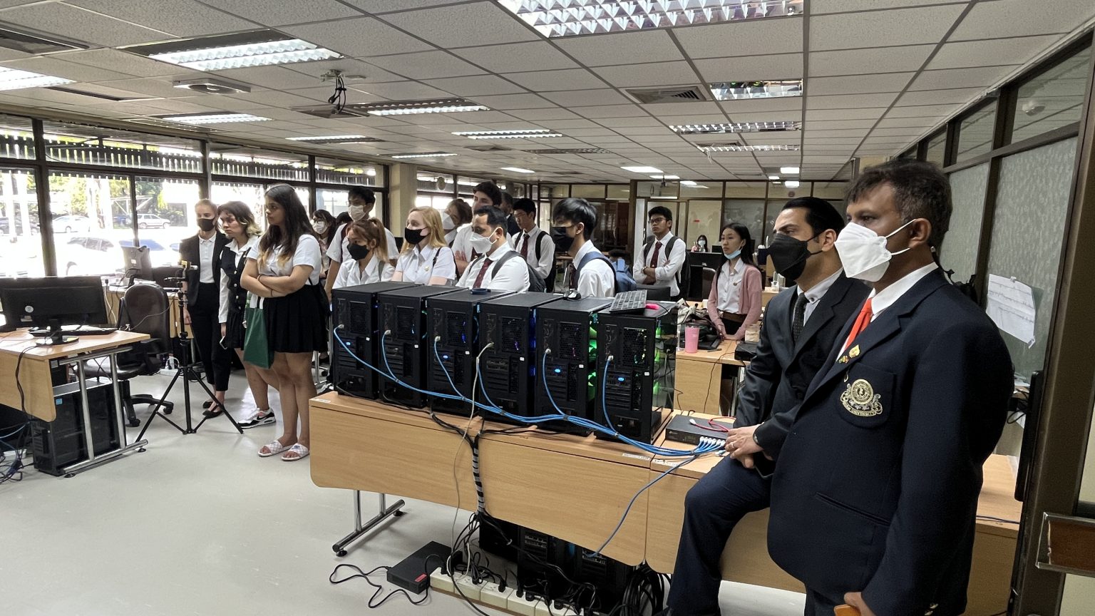 Students from Siam University visit AIT - Asian Institute of Technology