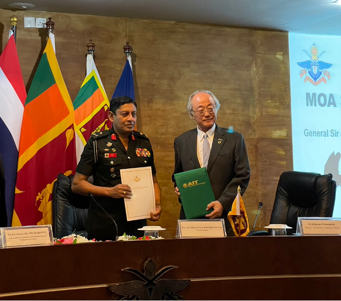 AIT signs MoA with General Sir John Kotelawala Defence University (KDU), Sri Lanka - Asian ...