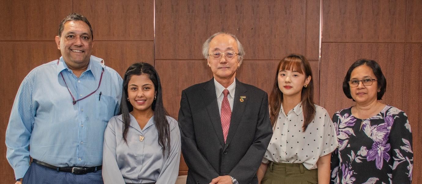 AIT Master Students receive the Student Exchange Scholarships - Asian ...