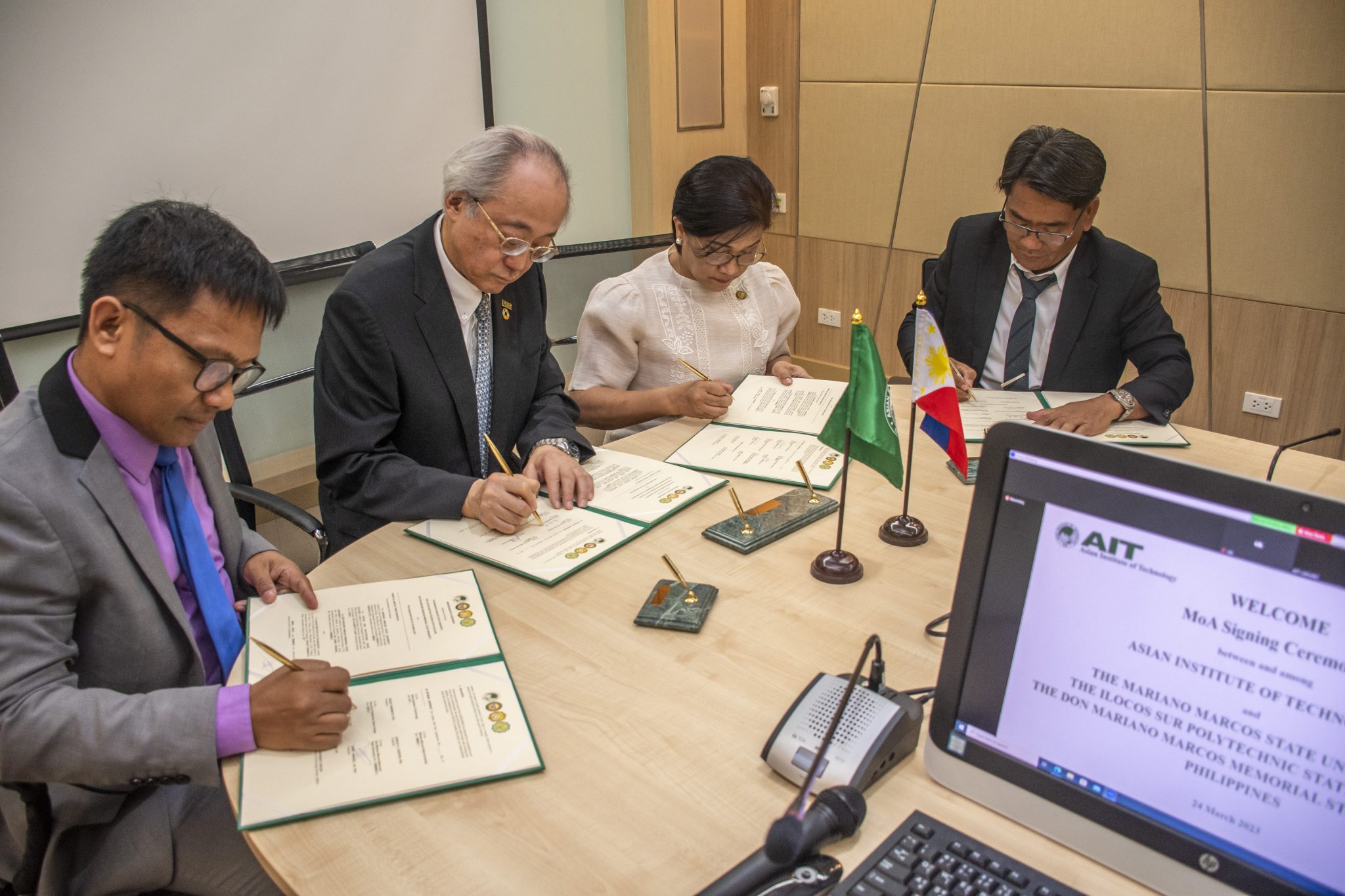 AIT signs MoA with Philippine universities for research and capacity ...