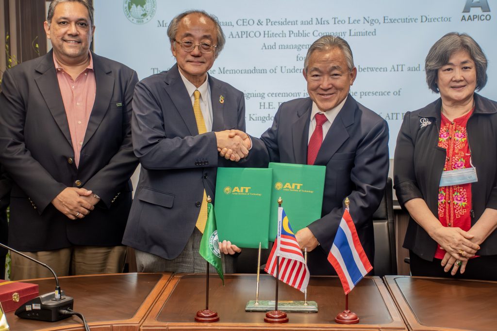AIT signed a Memorandum of Understanding with AAPICO Hitech Public ...