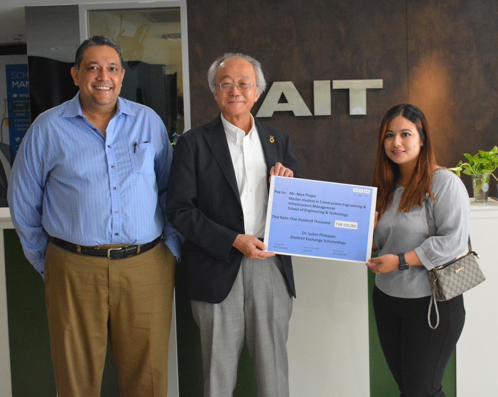 AIT Master's Students Awarded Prestigious Scholarships for International Exchange Programs ...