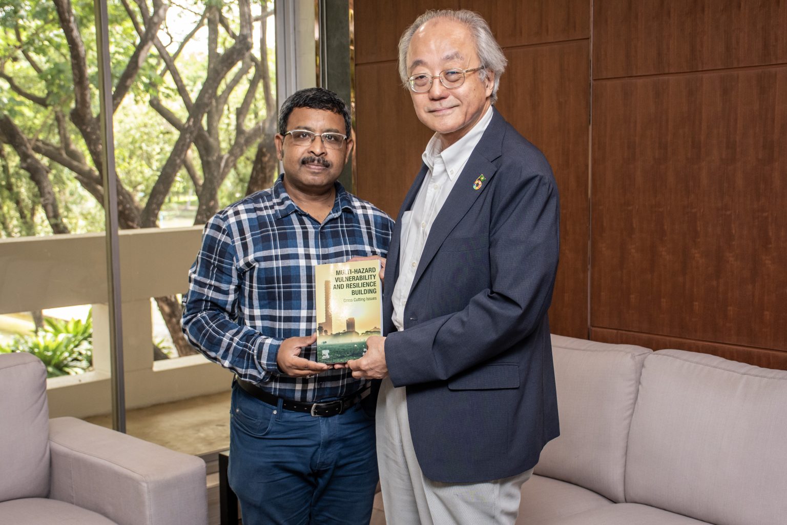 Dr. Indrajit Pal published a book titled 'Multi-Hazard Vulnerability and Resilience Building ...