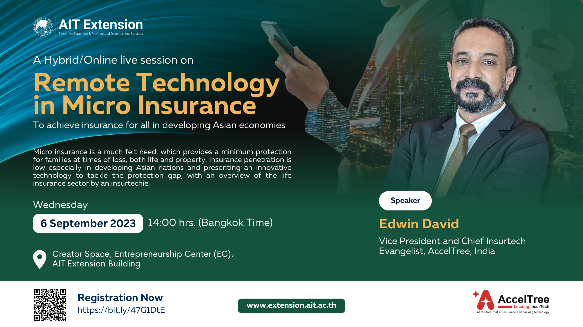 A Hybrid/Online session on "Remote Technology in Micro Insurance ...