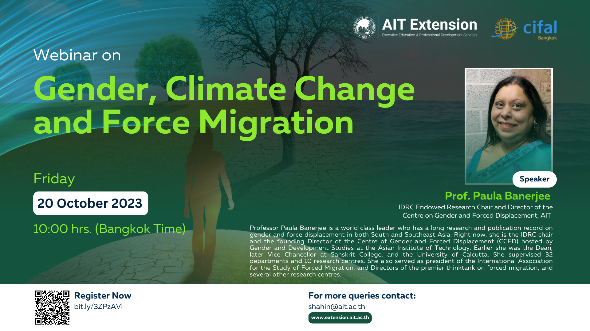 Webinar on "Gender, Climate Change and Force Migration" - Asian ...