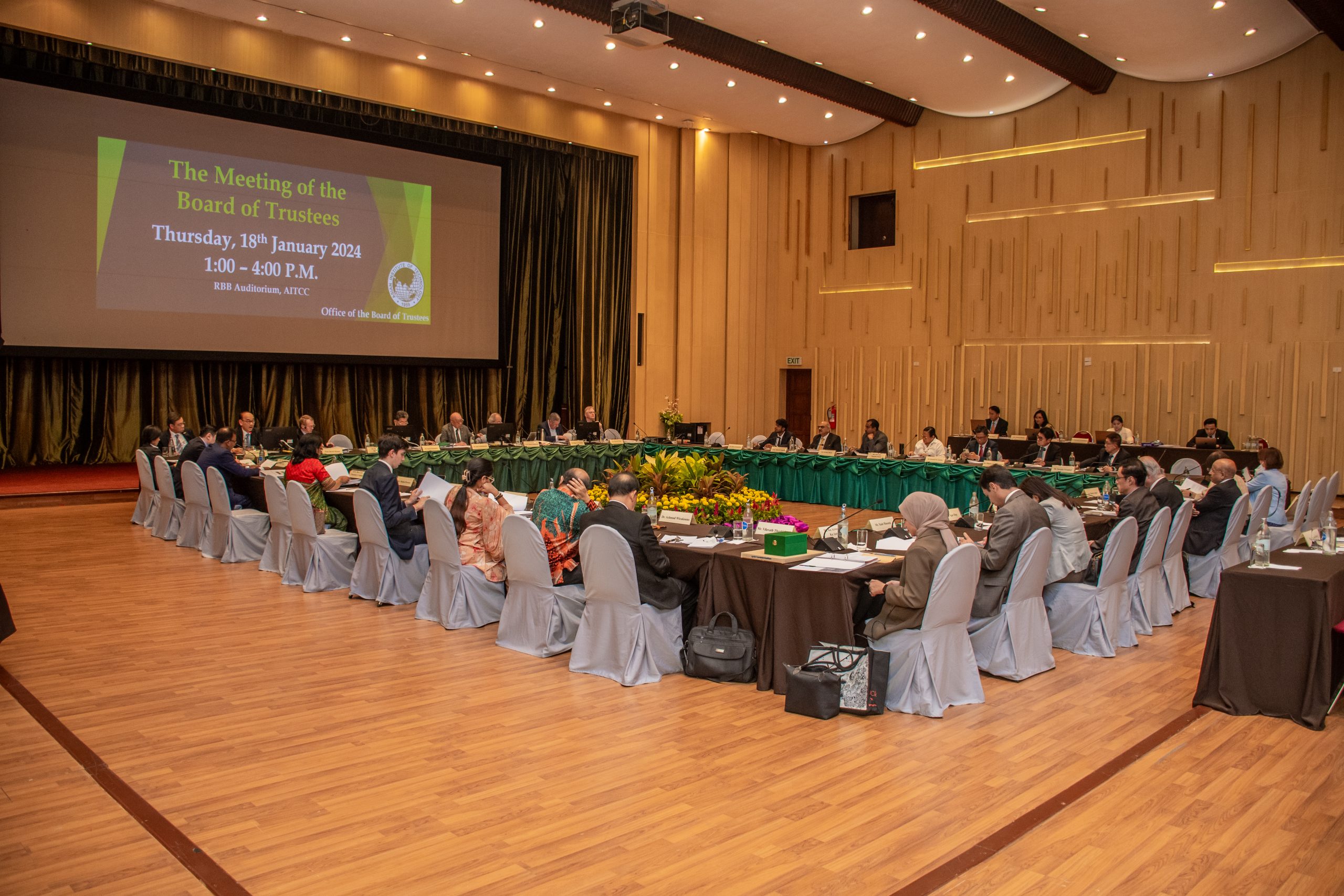 AIT Board of Trustees Meeting held on Campus - Asian Institute of ...