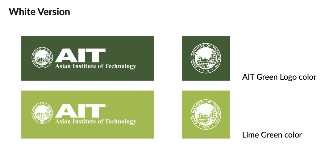 Logo Guidelines - Asian Institute of Technology