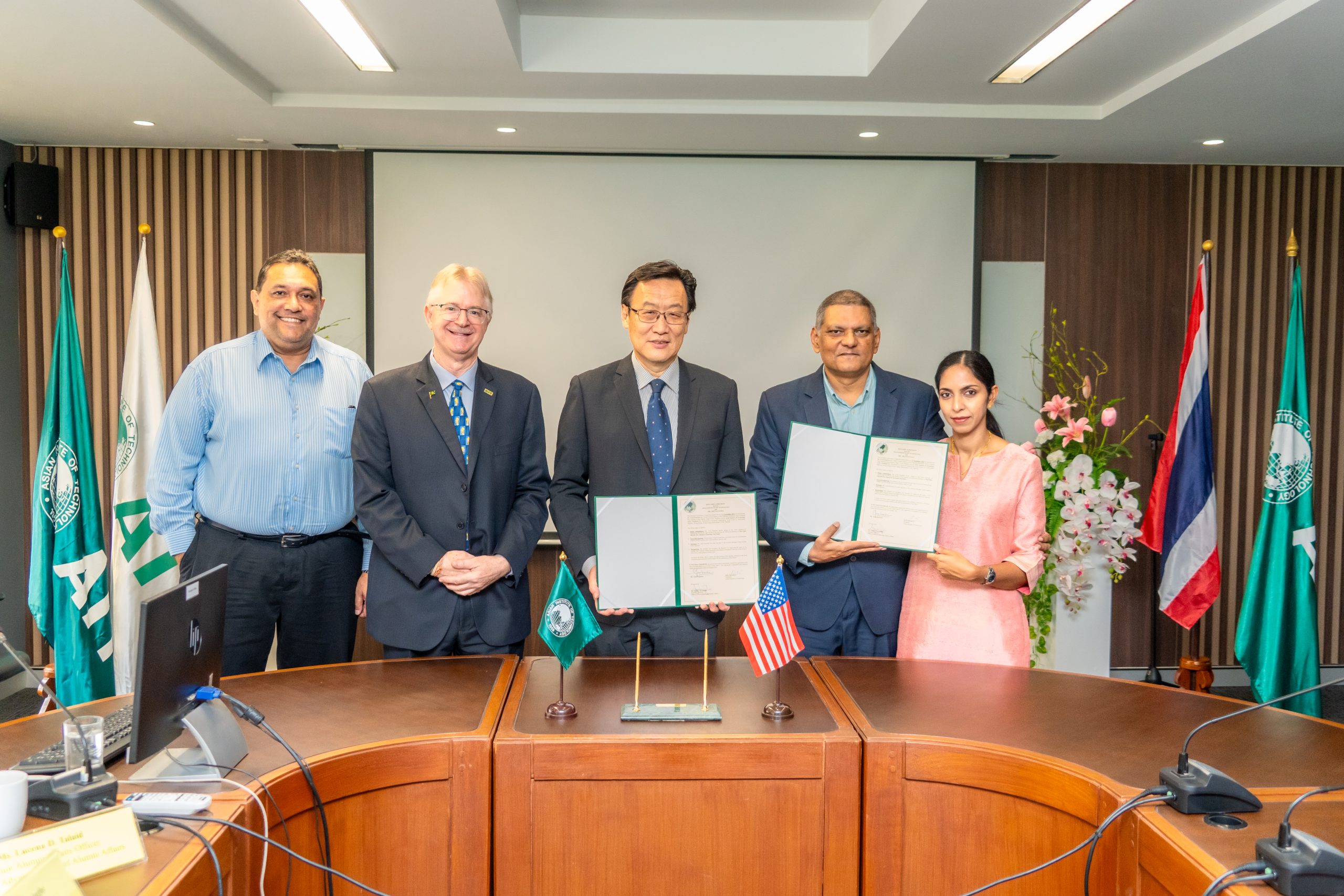 Mr. Arun Kanchan Supports the Renovation of the AIT International ...