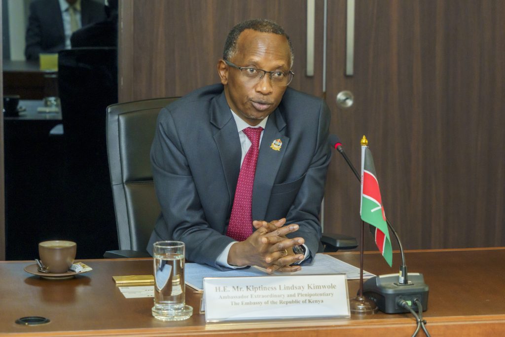 Kenyan Ambassador Mr. Kiptiness Lindsay Kimwole Visits AIT to Explore ...