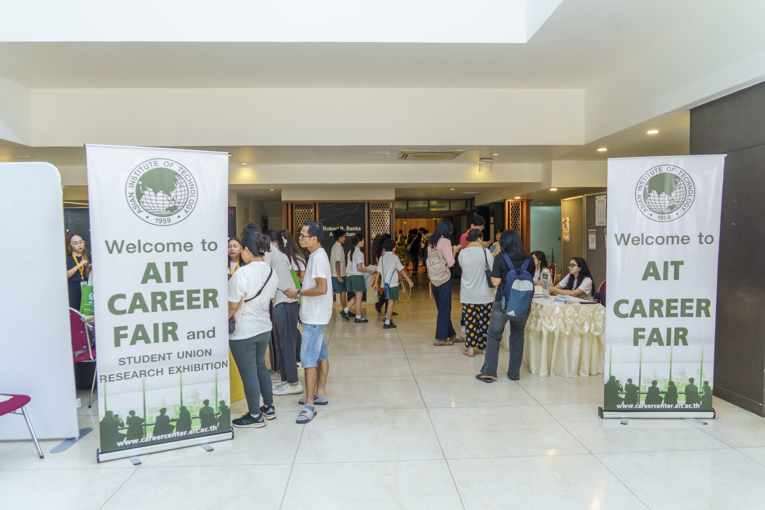 AIT Hosts Career Fair and Student Research Exhibition 2025 - Asian Institute of Technology