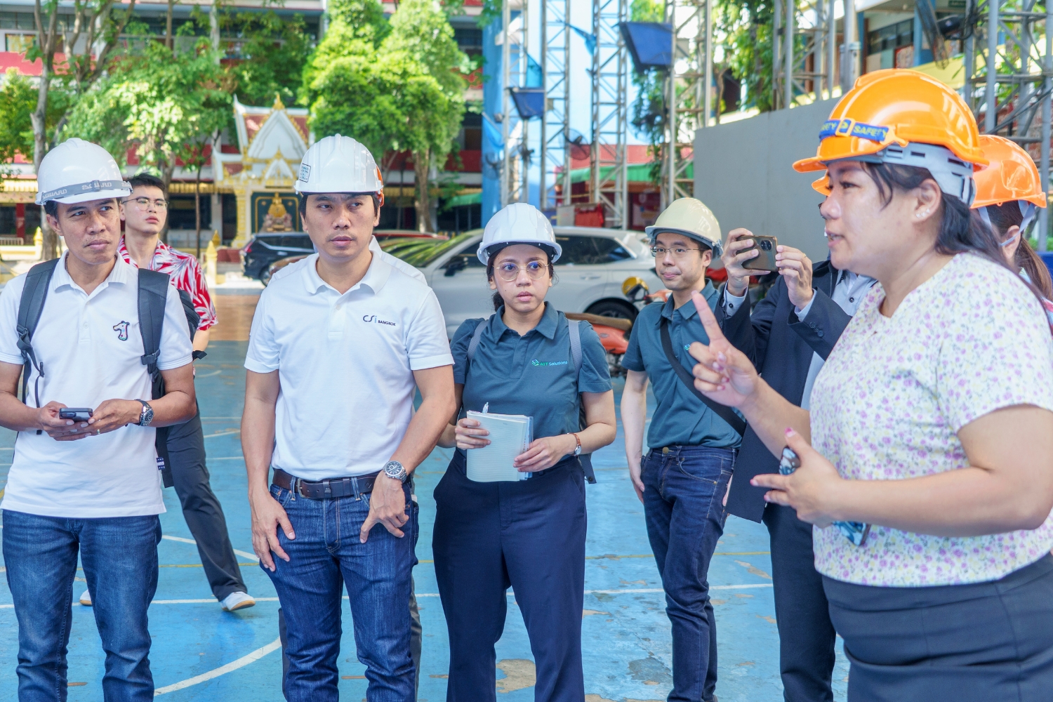 AIT Engineers Conducted a Structural and Safety Inspection at Wisutthi ...