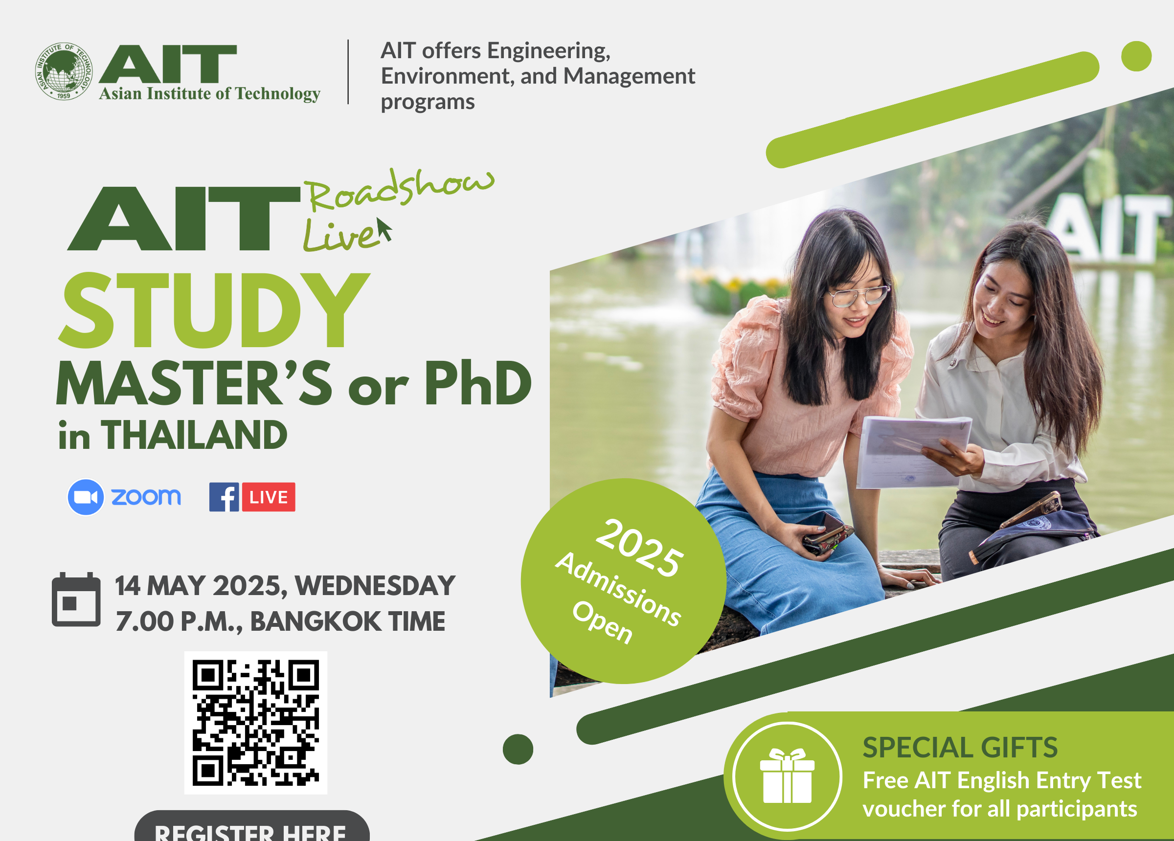 AIT Roadshow Live - 14 May 2025 - Asian Institute of Technology