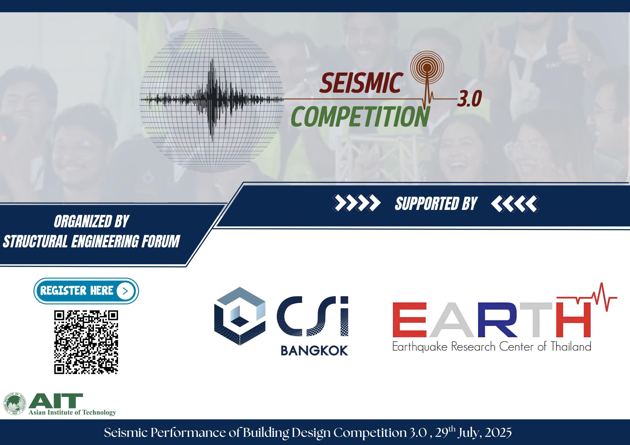 Seismic Performance of Building Model Competition 3.0 (2025) - Asian Institute of Technology