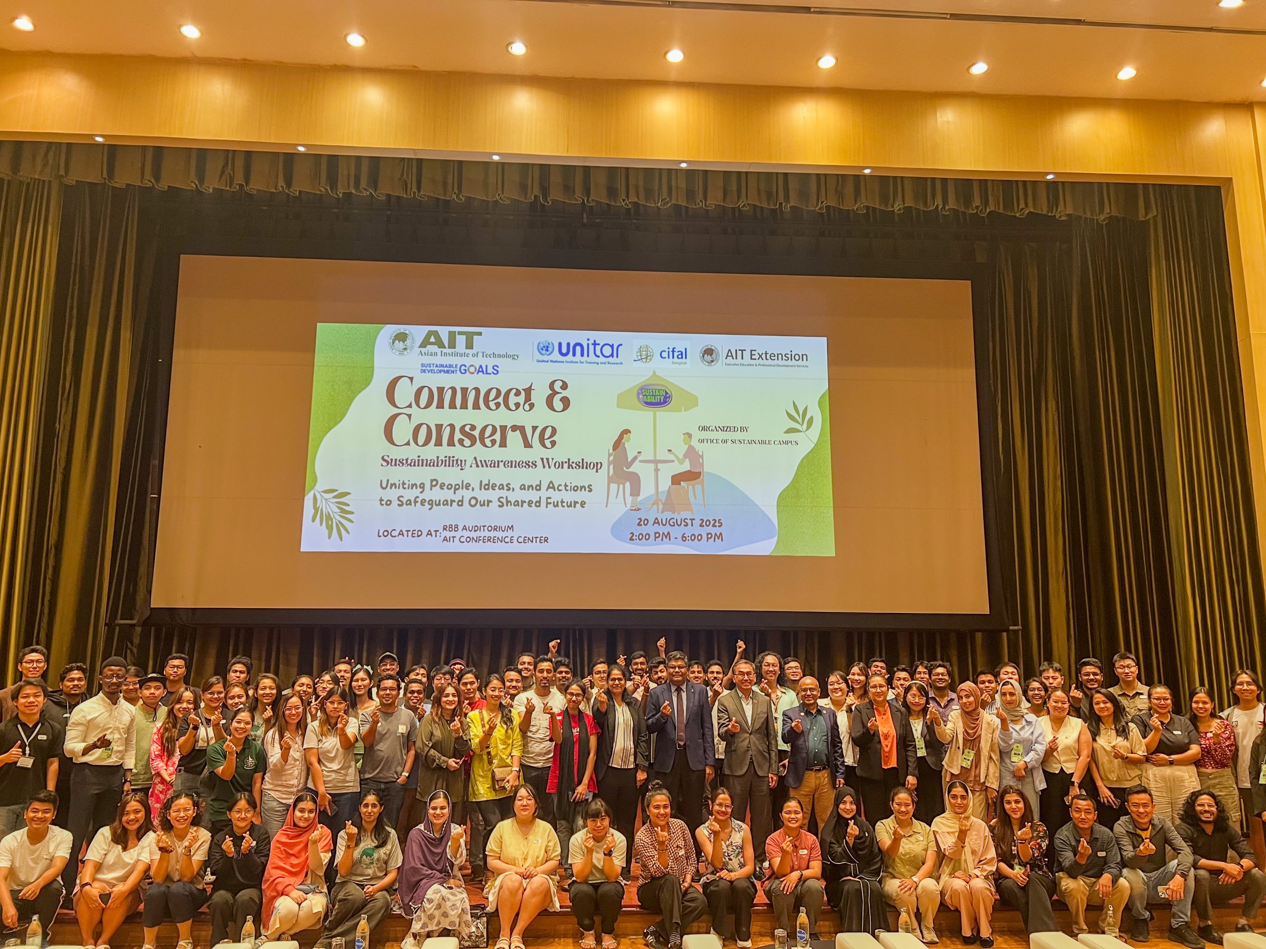 Connect & Conserve Sustainability Awareness Workshop 2025 Hosted at AIT - Asian Institute of ...